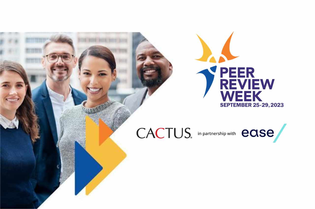 CACTUS ready to celebrate Peer Review Week 2023 - CACTUS