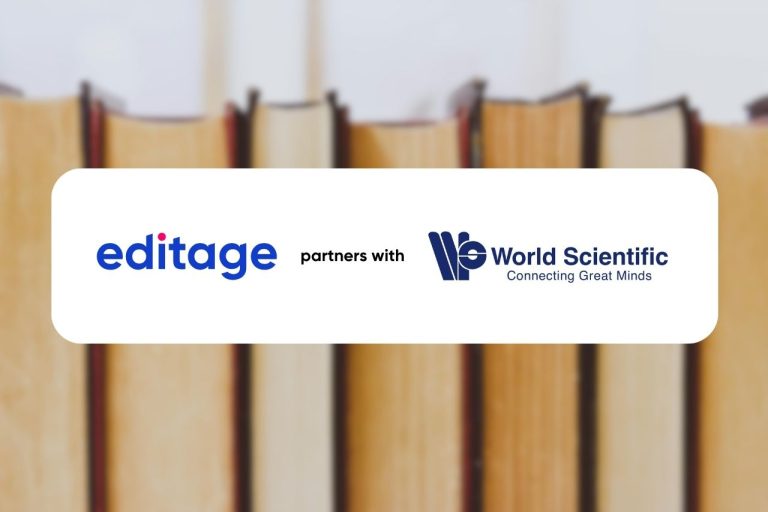 Editage to offer services to World Scientific Publishing authors
