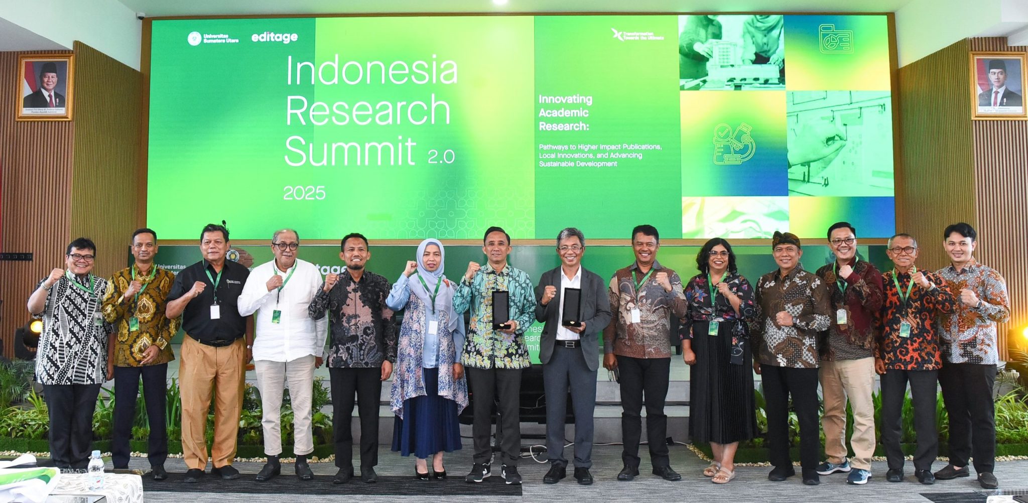 Editage and Universitas Sumatera Utara successfully conclude the Indonesia Research Summit 2025